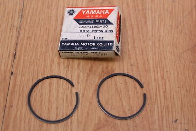 NOS YAMAHA AS1 STD OEM PISTON RINGS (183) | eBay