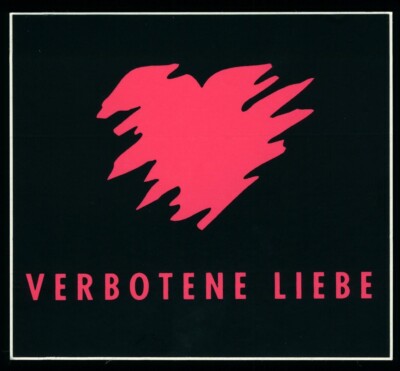 Werbe Aufkleber - VERBOTENE LIEBE - ARD - 10x9cm - Vintage Reklame ...