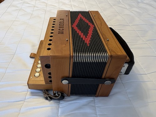 McNeela melodeon (diatonic one row accordion) Key Of D | eBay
