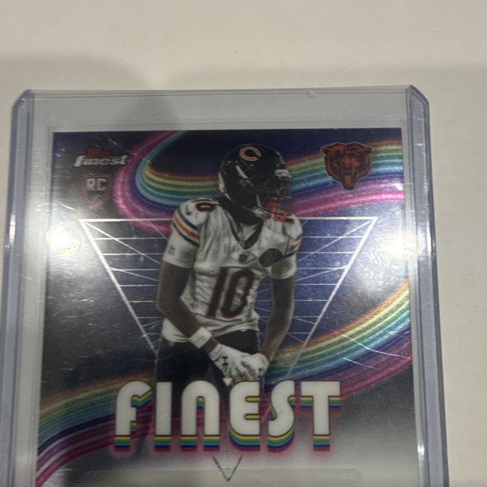 Topps 2025 Finest Luther Burden III Rookie Auto #RFA-LB Bears | eBay
