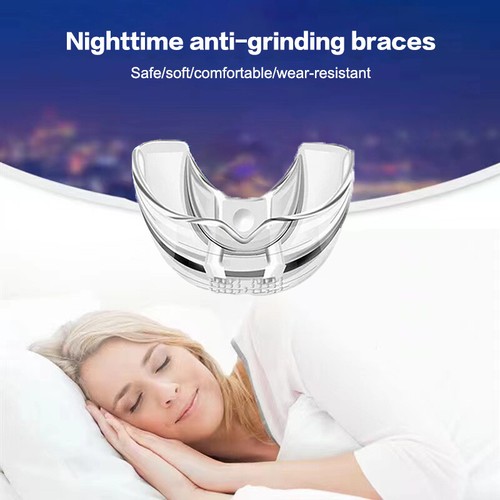 Sleeping Braces Teeth Retainer Bruxism Mouth Guard Teeth Straightener ...