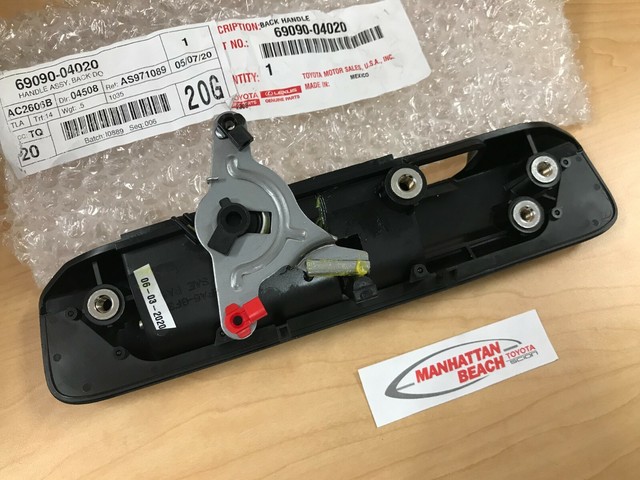 GENUINE TOYOTA 08-15 TACOMA TAILGATE HANDLE ASSEMBLY OEM 69090-04020 ...