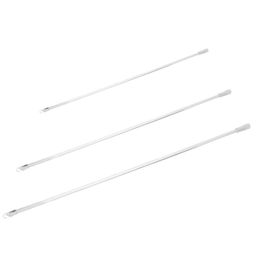 3 Pcs Acrylic Venetian Blind Rod Drapery Wand Opener Accessory Curtain ...