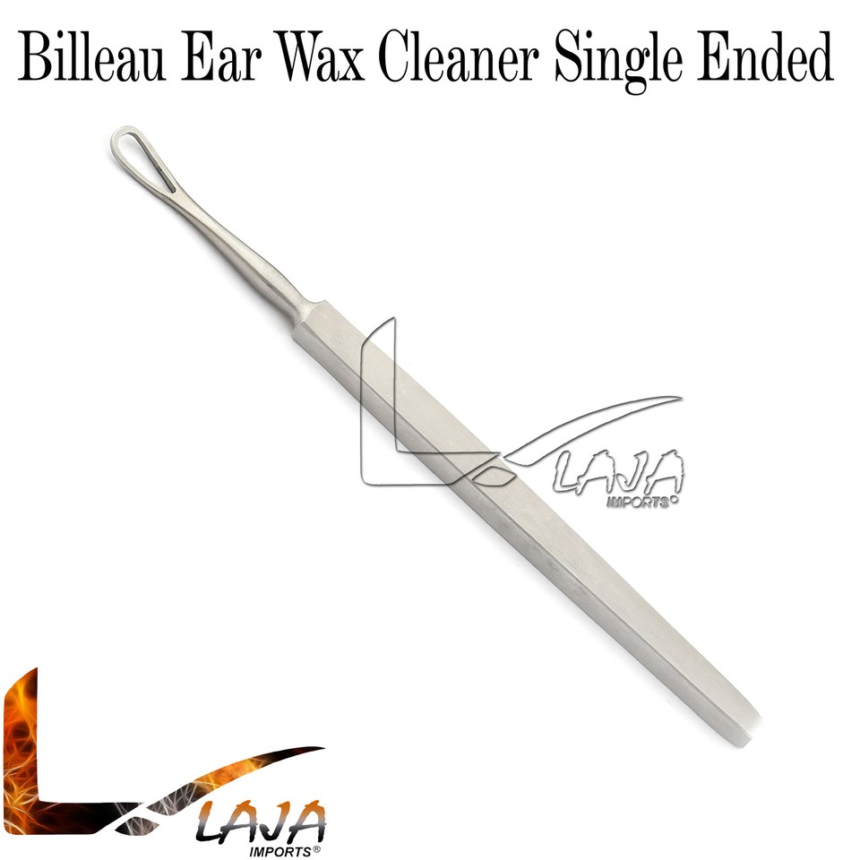 Billeau Earpick Ear Wax Removal Loop External Earwax Cleaning Curette ...