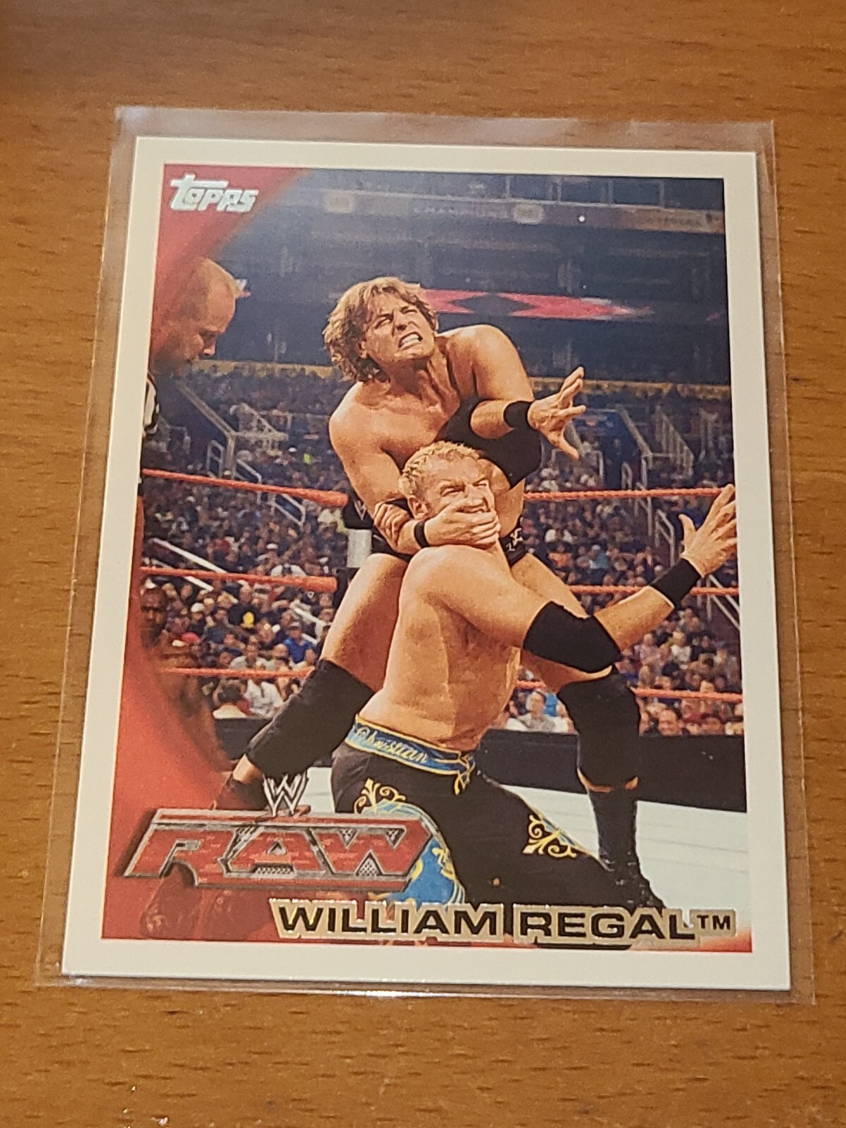 WWE WWF WILLIAM REGAL 2010 TOPPS #3 | eBay