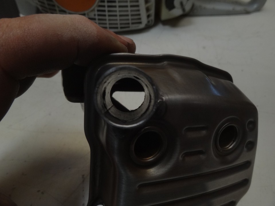 OEM Stihl MS261 261 Ported Dual Port Exhaust MS261C 261C Chainsaw ...