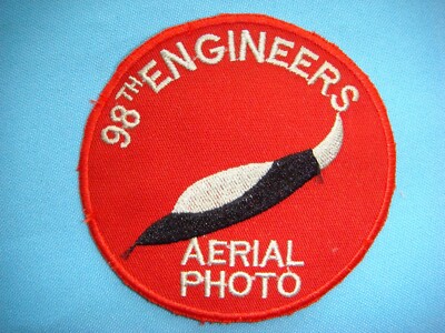 PATCH US 98th ENGINEER BATTALION AERIAL PHOTO | eBay