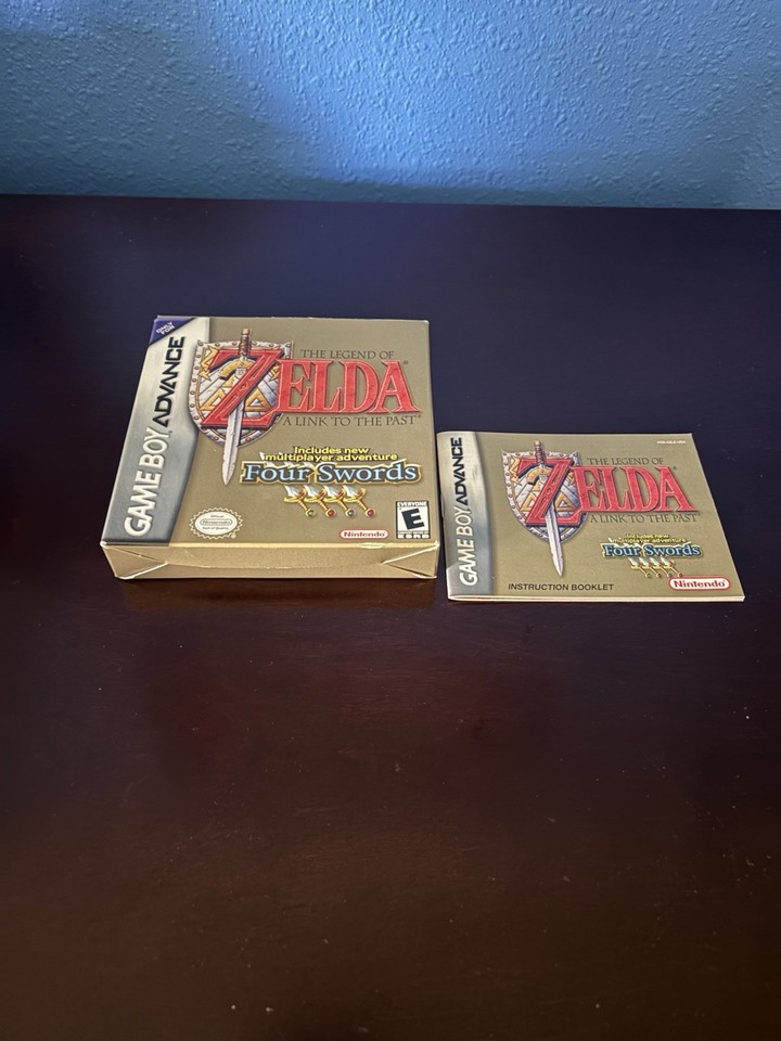 Lot Of Zelda Gameboy Advance Game Boxes ONLY And Manuals, NO GAMES ...