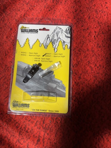 Williams Guide line products WAK47 Aperture Sights | eBay