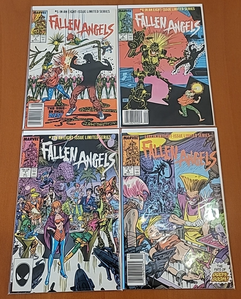 Fallen Angels #1-8 (1987) Complete Mini-Series Marvel | eBay
