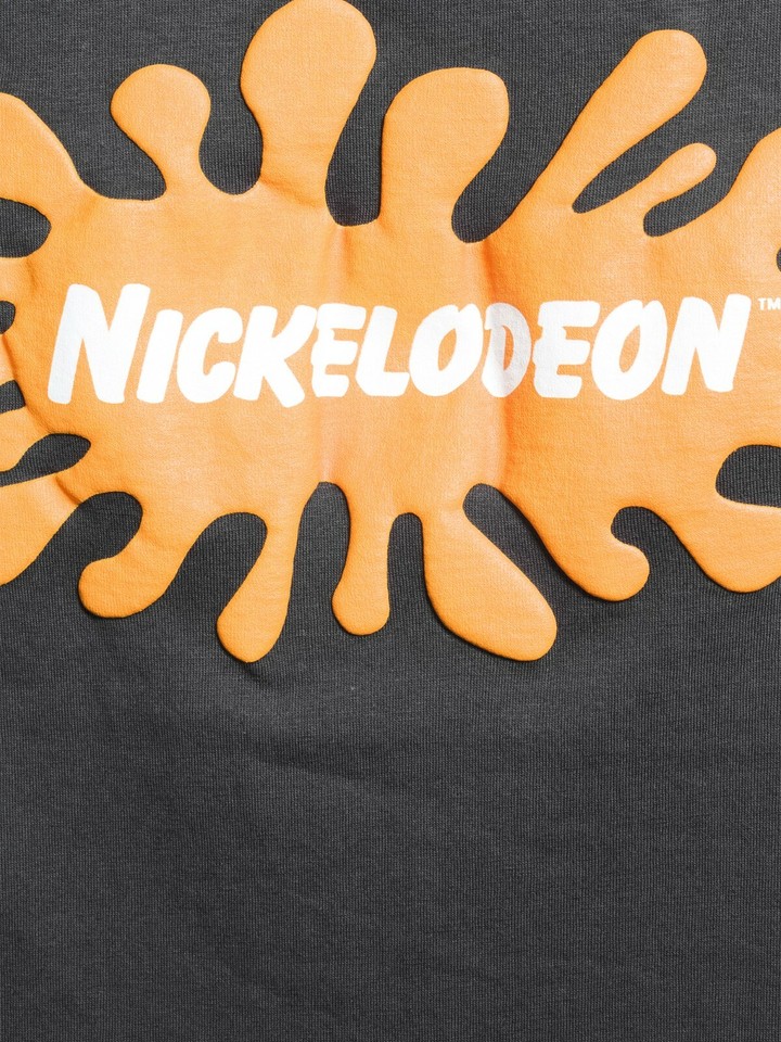 Splat Nickelodeon Nick Toons Juniors' Graphic Logo T-Shirt Size X-Large ...