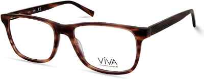 VIVA Eyewear VV4046 050 Dark Brown/Other Plastic Eyeglasses Frame 54-17 ...