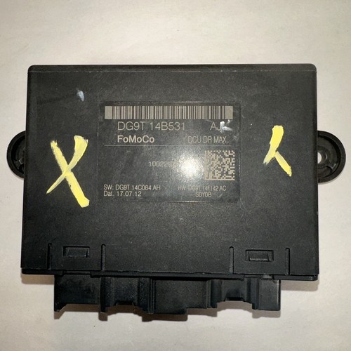 2017 Ford Fusion dg9t 14b531 al Module Door ECU Control Unit Fomoco Oem ...