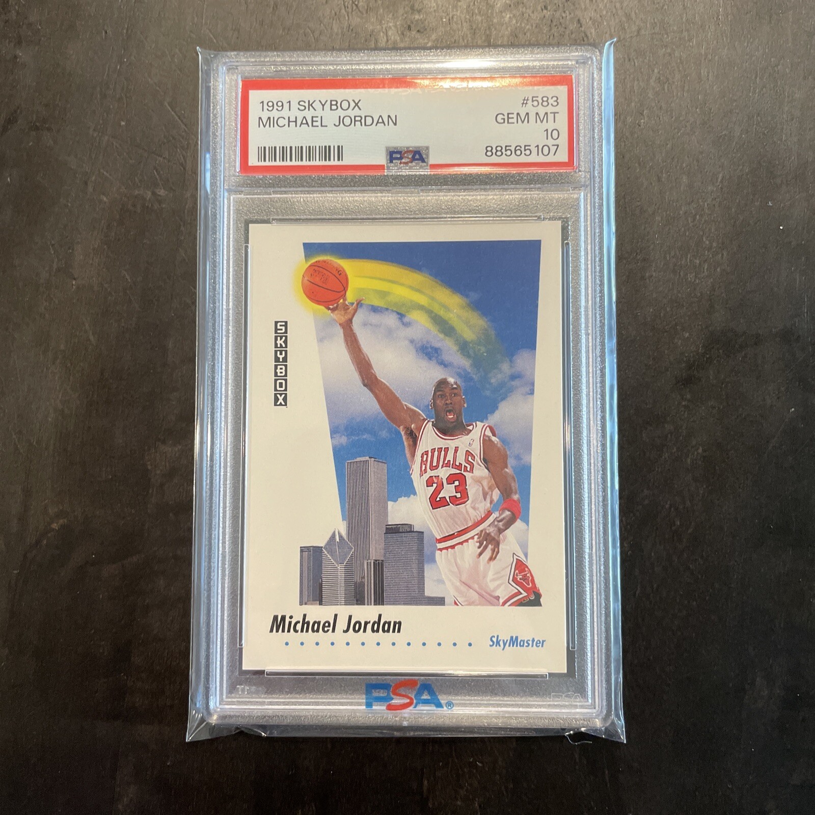 Michael Jordan 1991 SkyBox #583 SkyMaster Price Guide - Sports Card ...