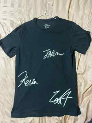 LCK T1 T1 Nike Signed T-shirt Paker Keria Zeus | eBay