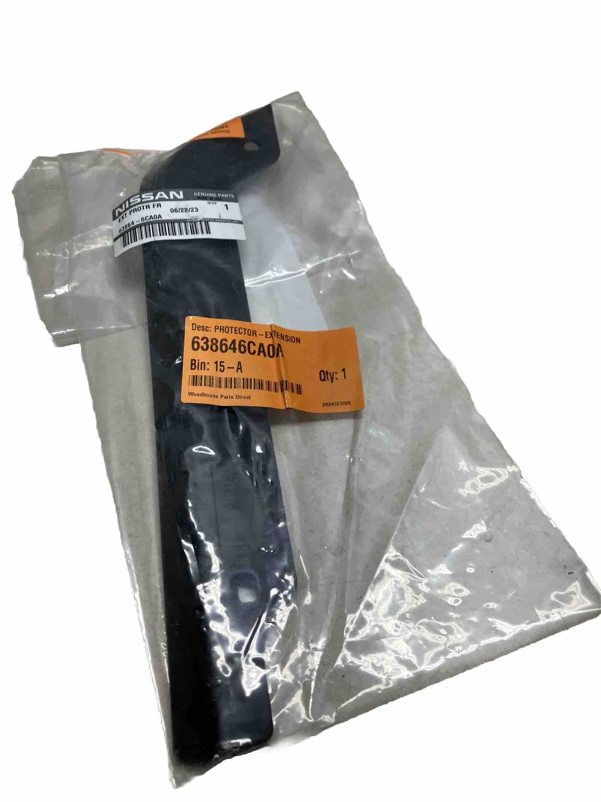 2019-2022 Nissan Altima Protector-Extension Front 63864-6CA0A Genuine ...