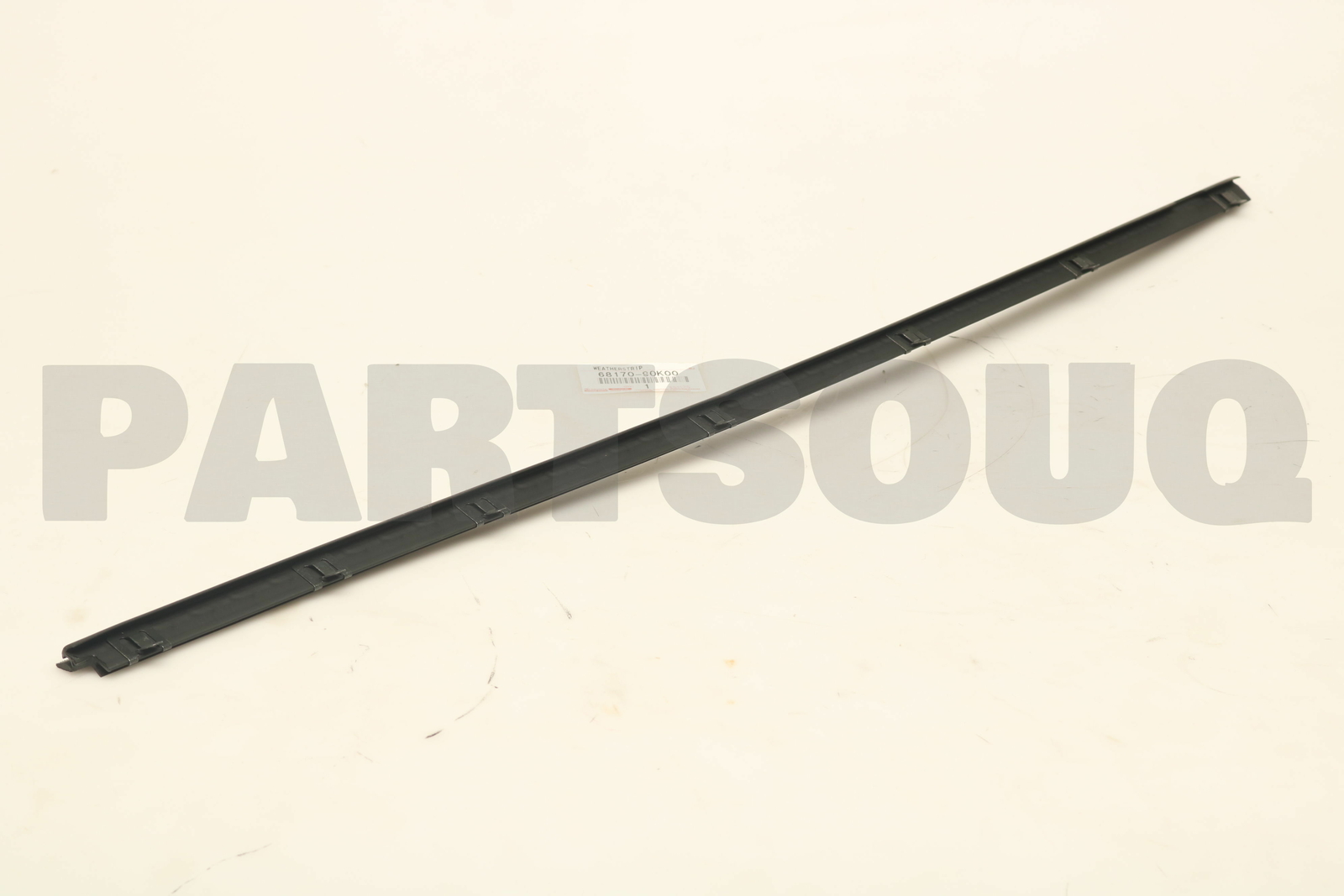 6817090K00 Genuine Toyota WEATHERSTRIP ASSY, FRONT DOOR GLASS, INNER ...