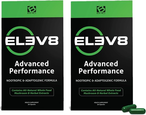 Bepic Elev8 (2-pack) 30 tablets each - Adv Performance Health Supplement, NEW | eBay