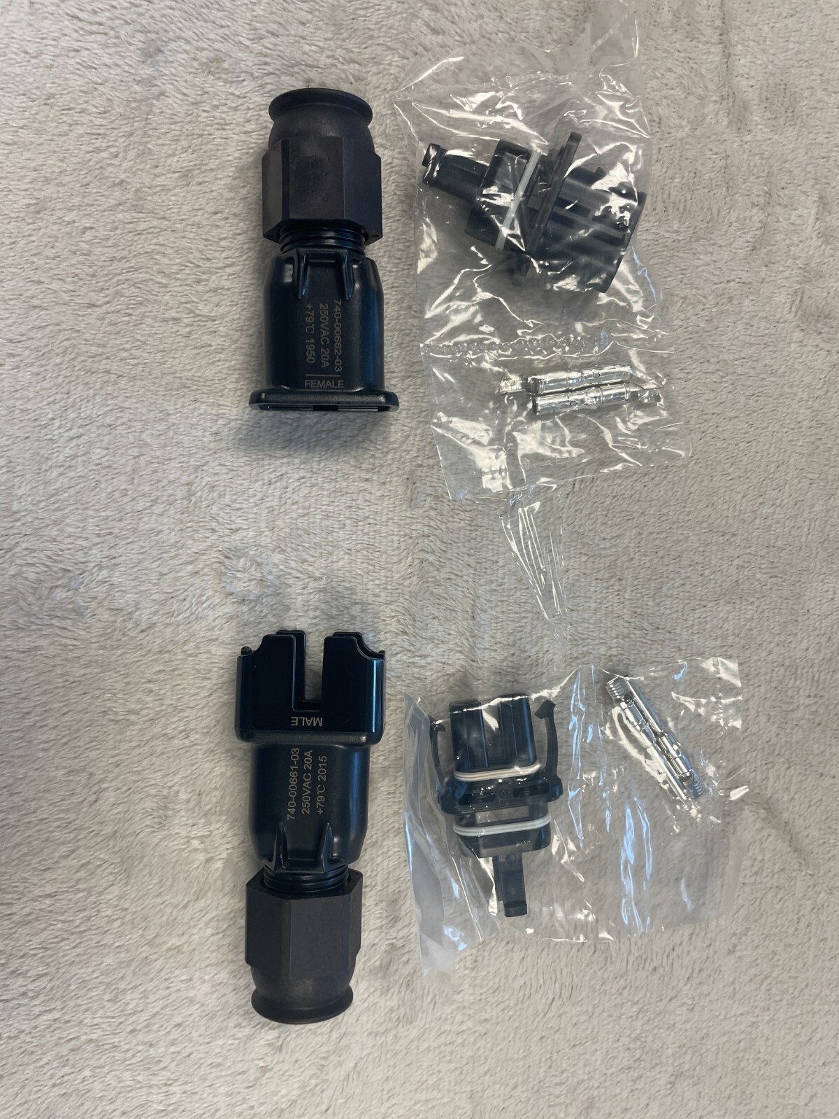 ENPHASE IQ INVERTER CABLE SPLICE KIT-BOTH (1)QTY Q-CONN-10M & (1)QTY Q ...