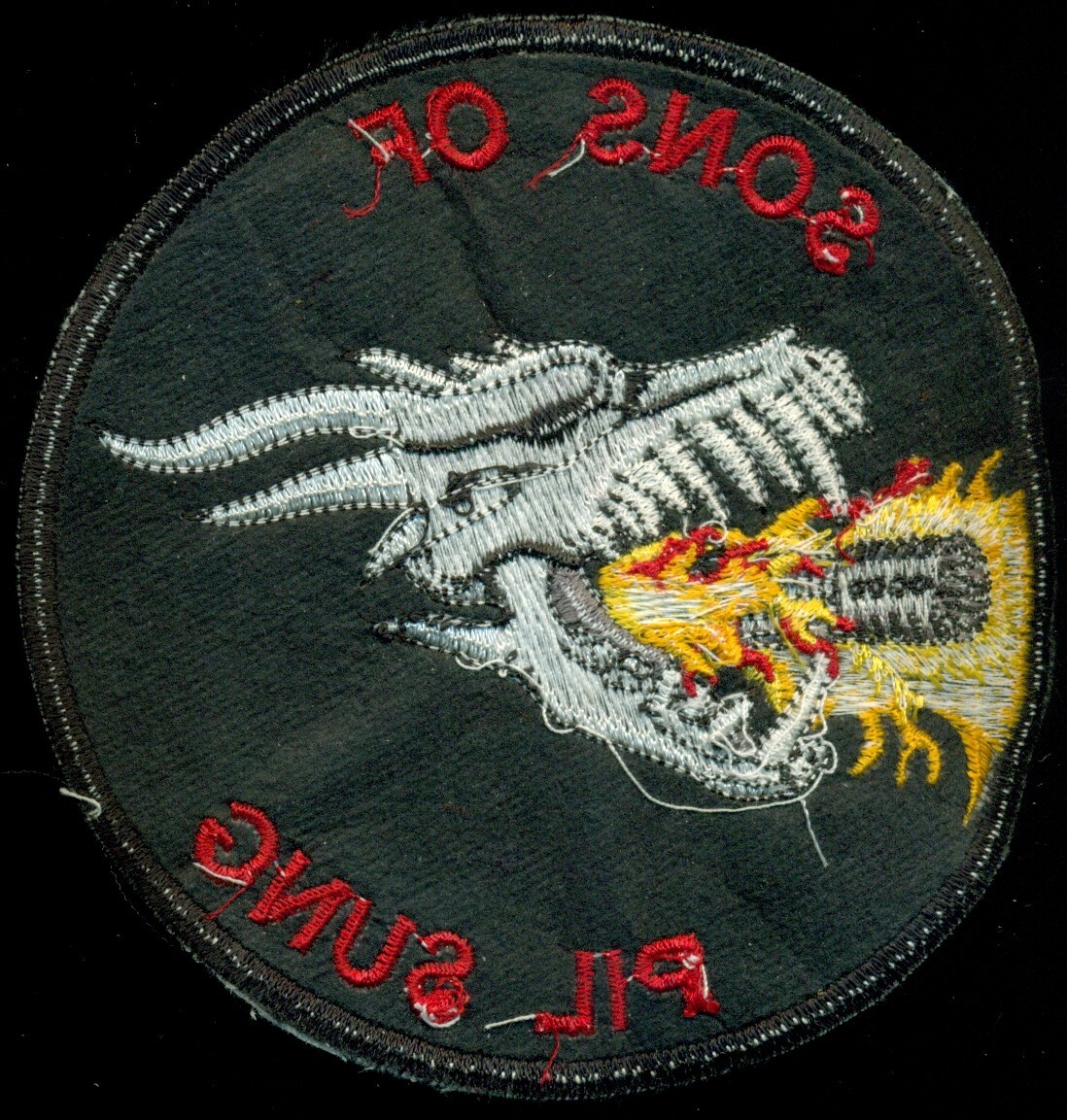 USAF 25th Fighter Squadron A-10 Sons of Pil Sung Patch K-2 | eBay