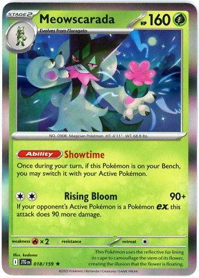 Meowscarada - Holo - 018/159 - Journey Together - English - NM/M ...