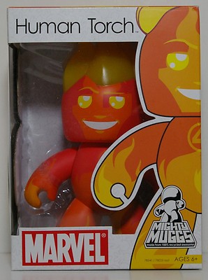MIGHTY MUGGS MARVEL HUMAN TORCH MIP HASBRO 2007 | eBay