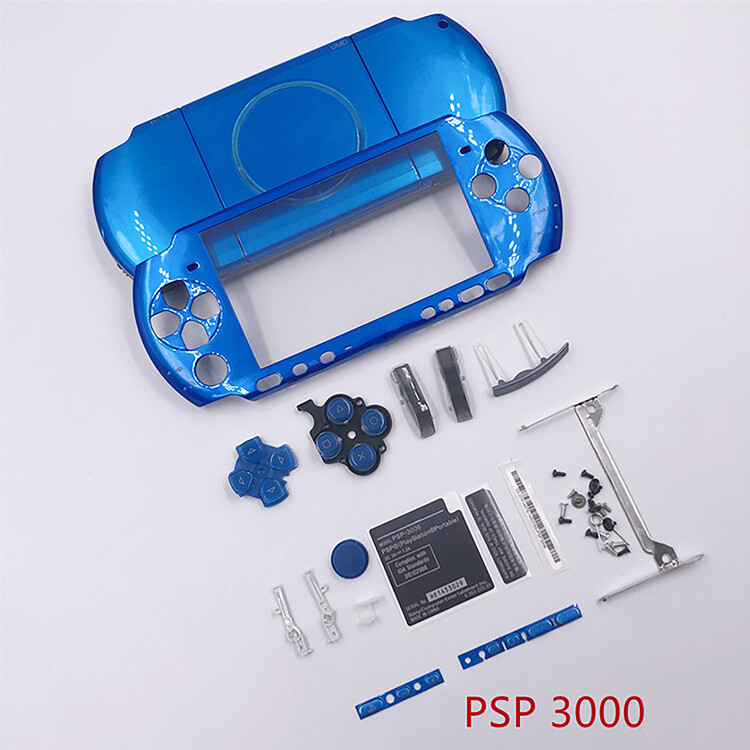 Full Set of Housing Case Shell Buttons Sticker Replace for PSP 1000 ...