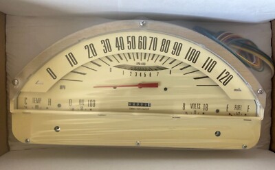 Classic Instruments FT56TT 56 Ford F100 Tan Dash Cluster | eBay