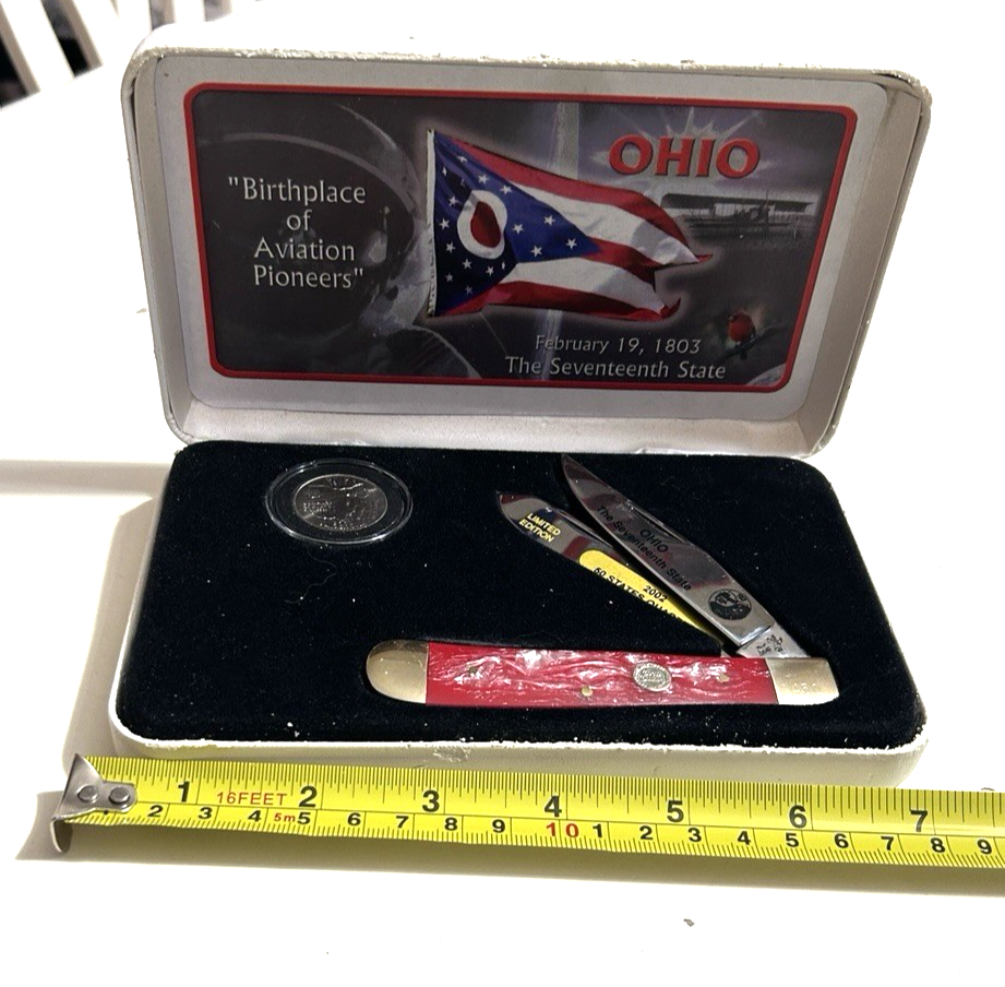 Ohio 17th State Pocket Knife State Coin Boxed Set | eBay