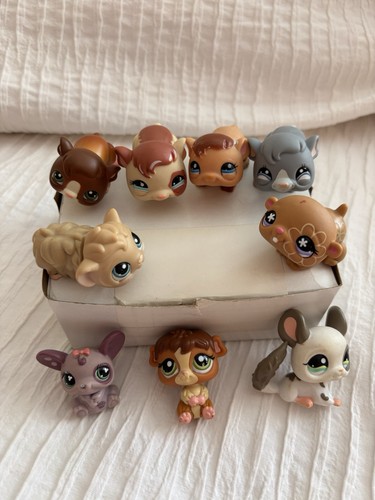 Littlest Pet Shop Animal Figures Lot of 9 Rodents | eBay