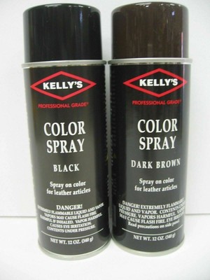 Kelly's Shoe Color Spray Leather Paint/Dye Leather & Vinyl coloring ...