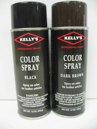 Kelly's Shoe Color Spray Leather Paint/Dye Leather & Vinyl coloring ...