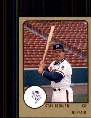 1988 Buffalo Bisons ProCards 1480 Stan Cliburn Jackson Mississippi ...