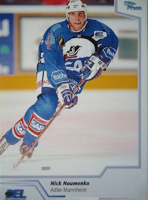 249 Nick Naumenko Adler Mannheim DEL 2002-03 | eBay.de