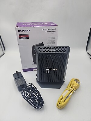 NETGEAR CM700-100NAS Cable Modem 9780644911740| eBay
