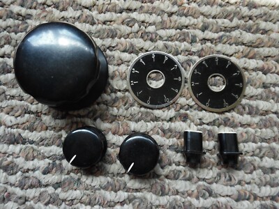 RCA Knob set with original Nickel for Tube Amp Preamp | eBay