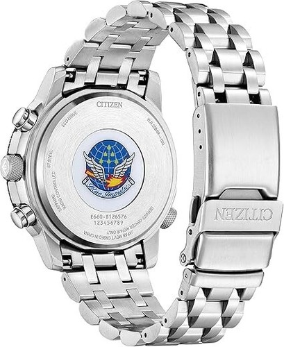 CITIZEN CB5867-79A PROMASTER SKY Series Blue Impulse Men's Watch Silver ...