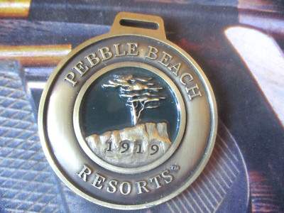 vtg PGA Bag Tag - PEBBLE BEACH GOLF LINKS - Spyglass Hill - Spanish Bay ...