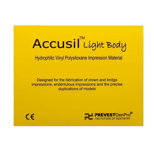 Accusil VPS Light Body Regular Set Impression Material Regular Pack ...