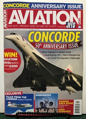 Aviation News Concorde 50th Anniversary Issue January 2019 FREE ...