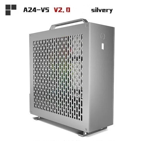 LZmod A24 v5 2.0 Silver - 5L SFF ITX Gaming PC Case Only + USB 3.0 | eBay