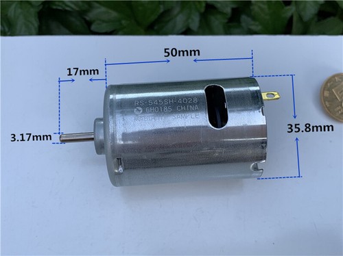 MABUCHI RS-545SH-4028 DC 5V-12V 15000RPM High Speed Electric Motor 3 ...