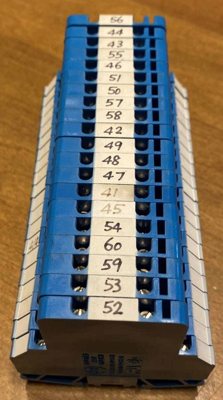 (20) Bulletin 1492 Style H Allen Bradley Terminal Block Fuse Holder ...