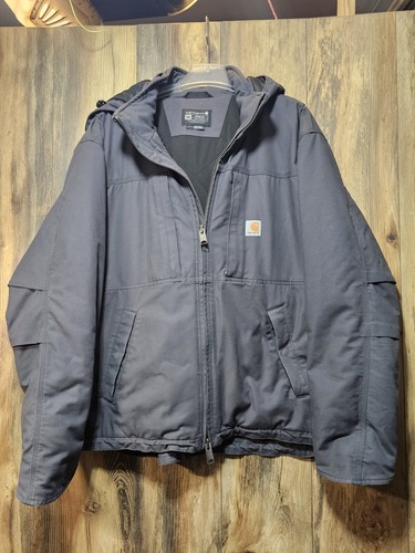 Men's Carhartt Full Swing Cryder Jacket 102207-029 Shadow Size 2XL | eBay