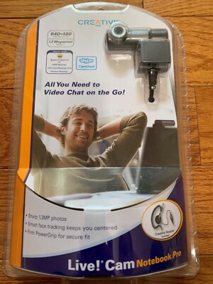 Creative Live! Cam Notebook Pro VF0250 Includes Creative Headset - New ...