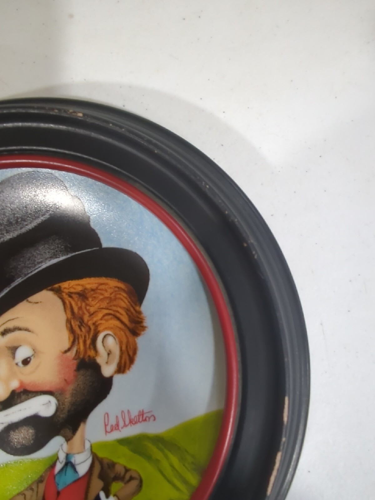 Red Skelton Collector Plate "Freddie's Shack" Art 1980 Armstrong's ...