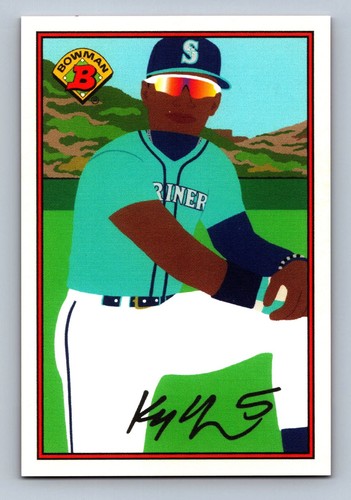 Kyle Lewis 2021 Topps 1989 Bowman x Keith Shore #21 | eBay