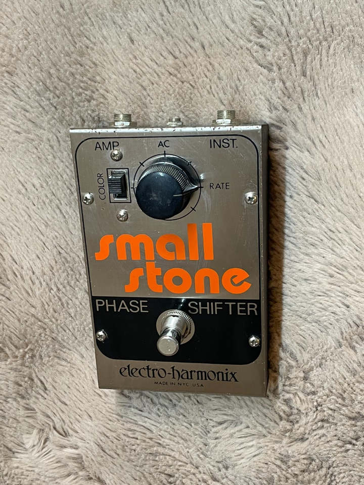 Electro-Harmonix Small Stone Pedal Vintage 1970's Guitar Effect Phase ...