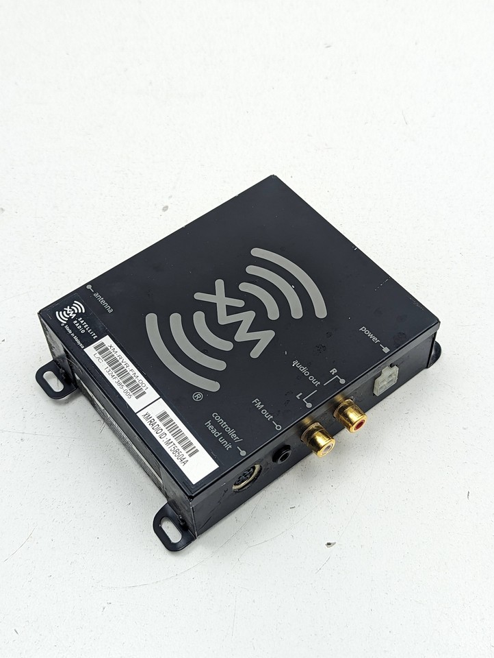 XM Commander Universal Satellite Radio Receiver, XM-RVR-FM-001 | eBay