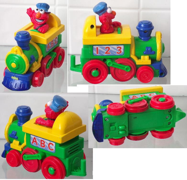 2013 Hasbro Sesame Street Talking Singing Elmo Train Kids Toy Preschool ...